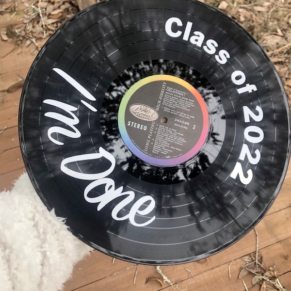 Graduation Vinyl Record - Etsy