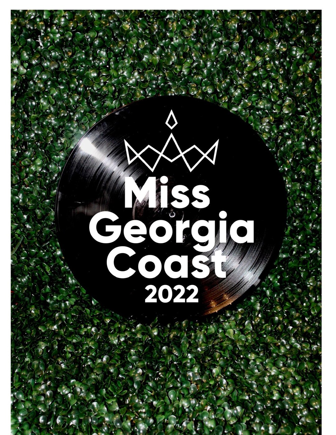 Miss America Local Titleholder Gift/plaque Custom Crown Record ...