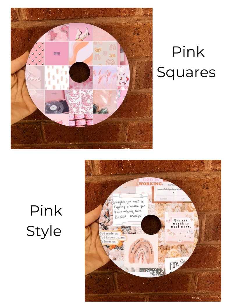 Collage Vinyl Mini Records/ Aesthetic Personalized Wall Decor/ - Etsy