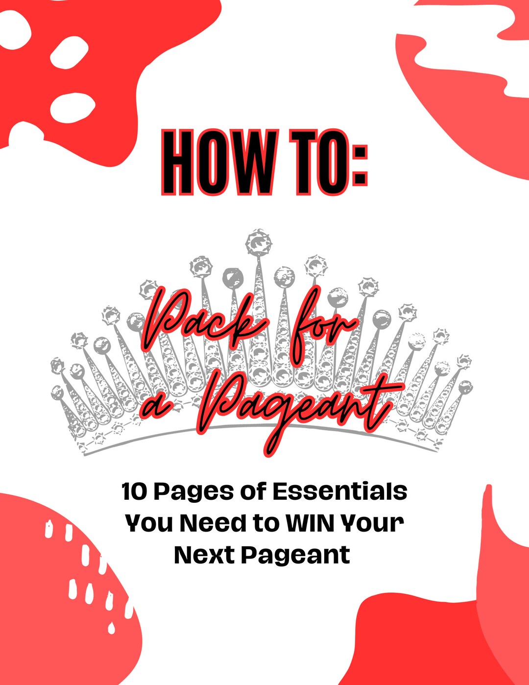 How to Pack for a Pageant, Guide to Pageant Packing,packing List ...