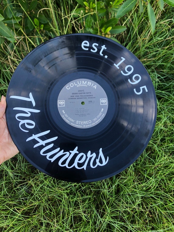 Custom Vinyl Records/ Personalized Family Wall Decor/ Vinyl | Etsy
