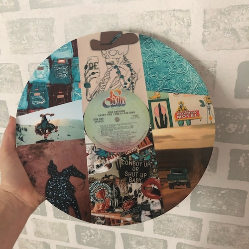 Western Country Vibe Decor/ Custom Vinyl Records/ Personalized - Etsy
