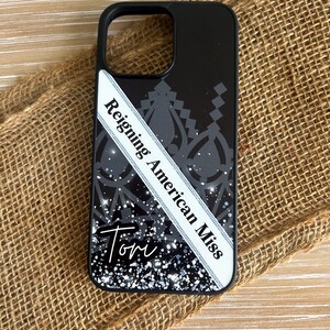 Custom Pageant Title Phone Case, Pageant Gift, Sash Phone Case ...