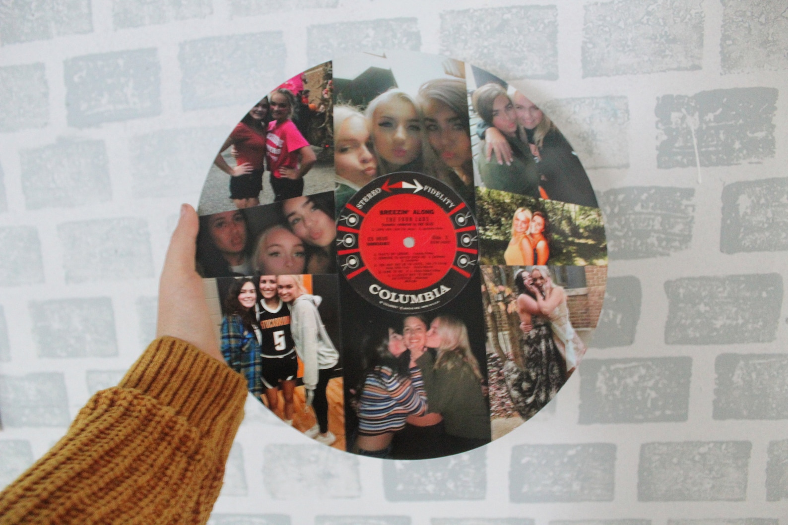 CUSTOM ORDER Vinyl Record Photo Collage - Vintage Record - Vinyl Record ...