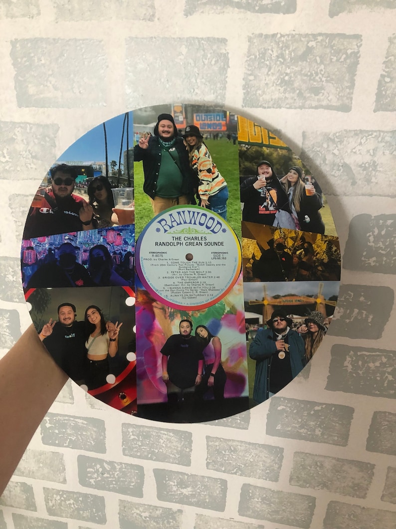 Custom Gift/ Custom Vinyl Records/ Personalized Family Wall - Etsy