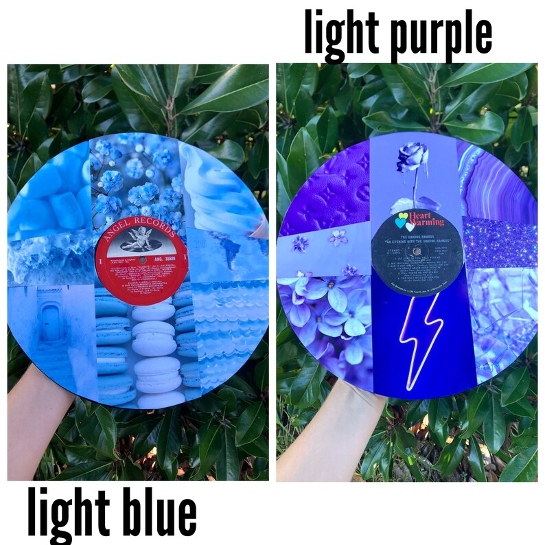 Vinyl Collage Records/ Personalized Family Wall Decor/ Vinyl | Etsy