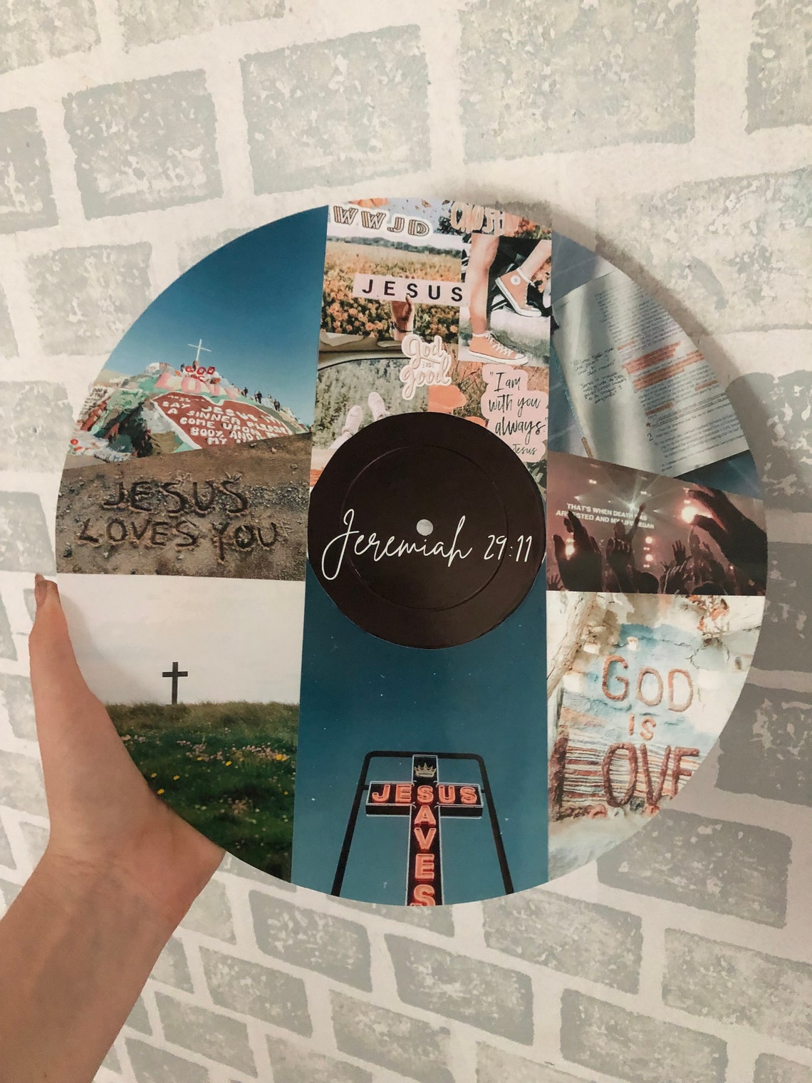 Christian Jesus Bible Decor/ Custom Vinyl Records/ - Etsy
