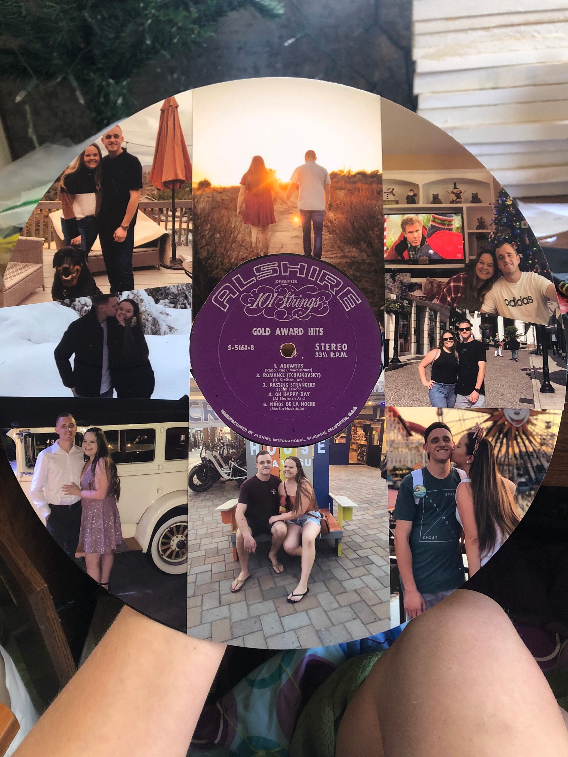 CUSTOM ORDER Vinyl Record Photo Collage Vintage Record - Etsy