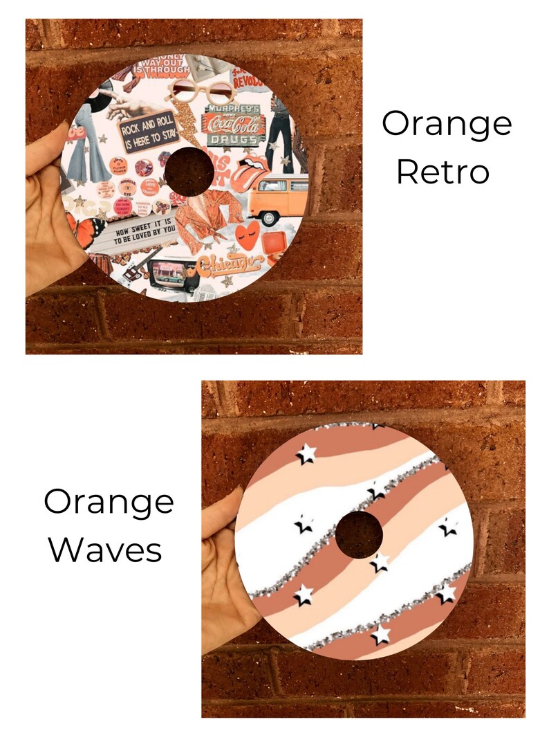 Collage Vinyl Mini Records/ Aesthetic Personalized Wall Decor/ - Etsy