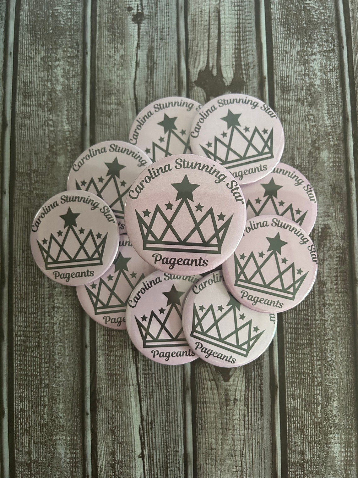 Custom Photo Buttons, Pageant Button, Headshot Button, Dance, Cheer ...