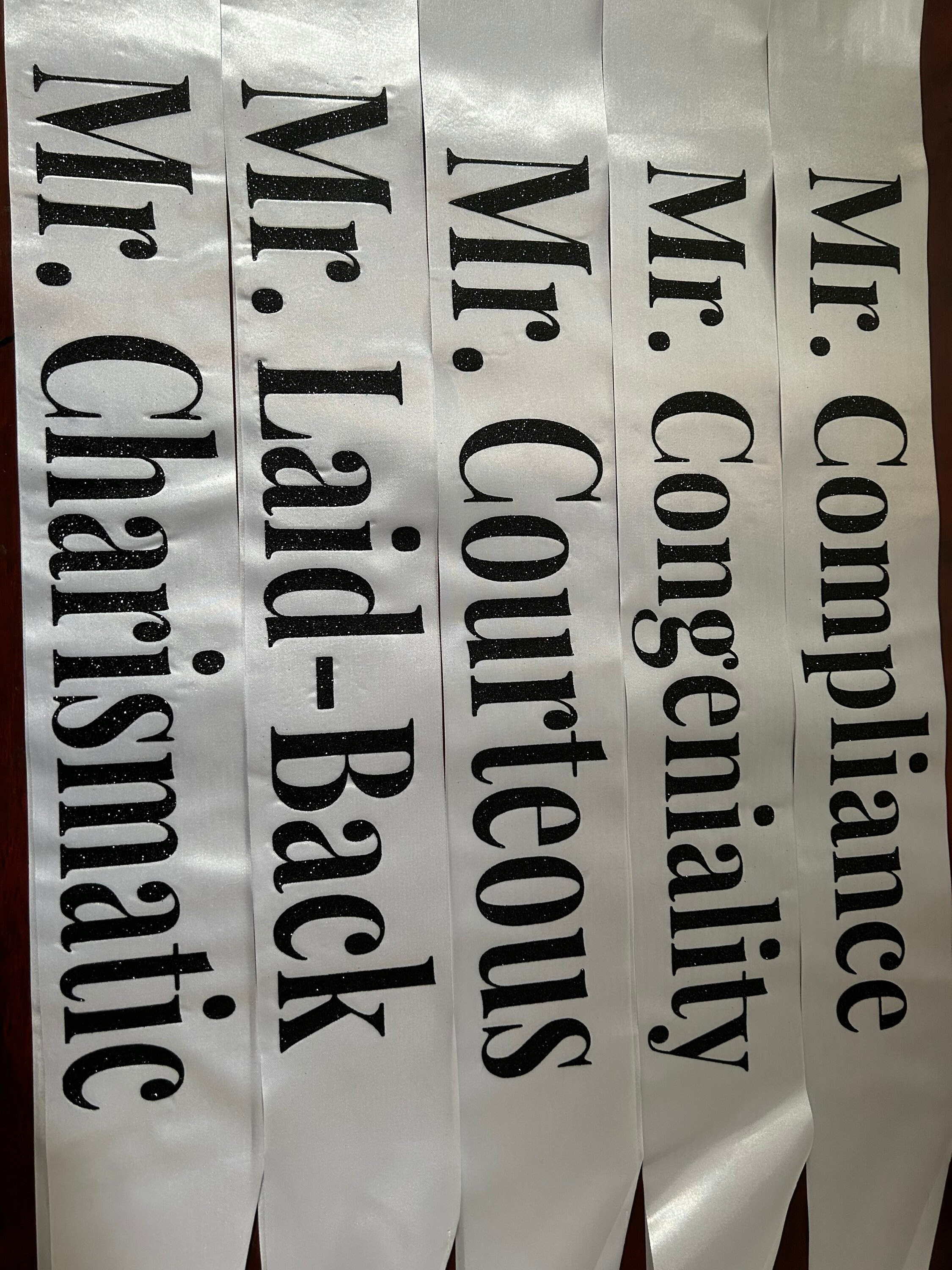 Custom Pageant Sashes, Satin Sashes, Pageant Sashes, Custom Sashes ...