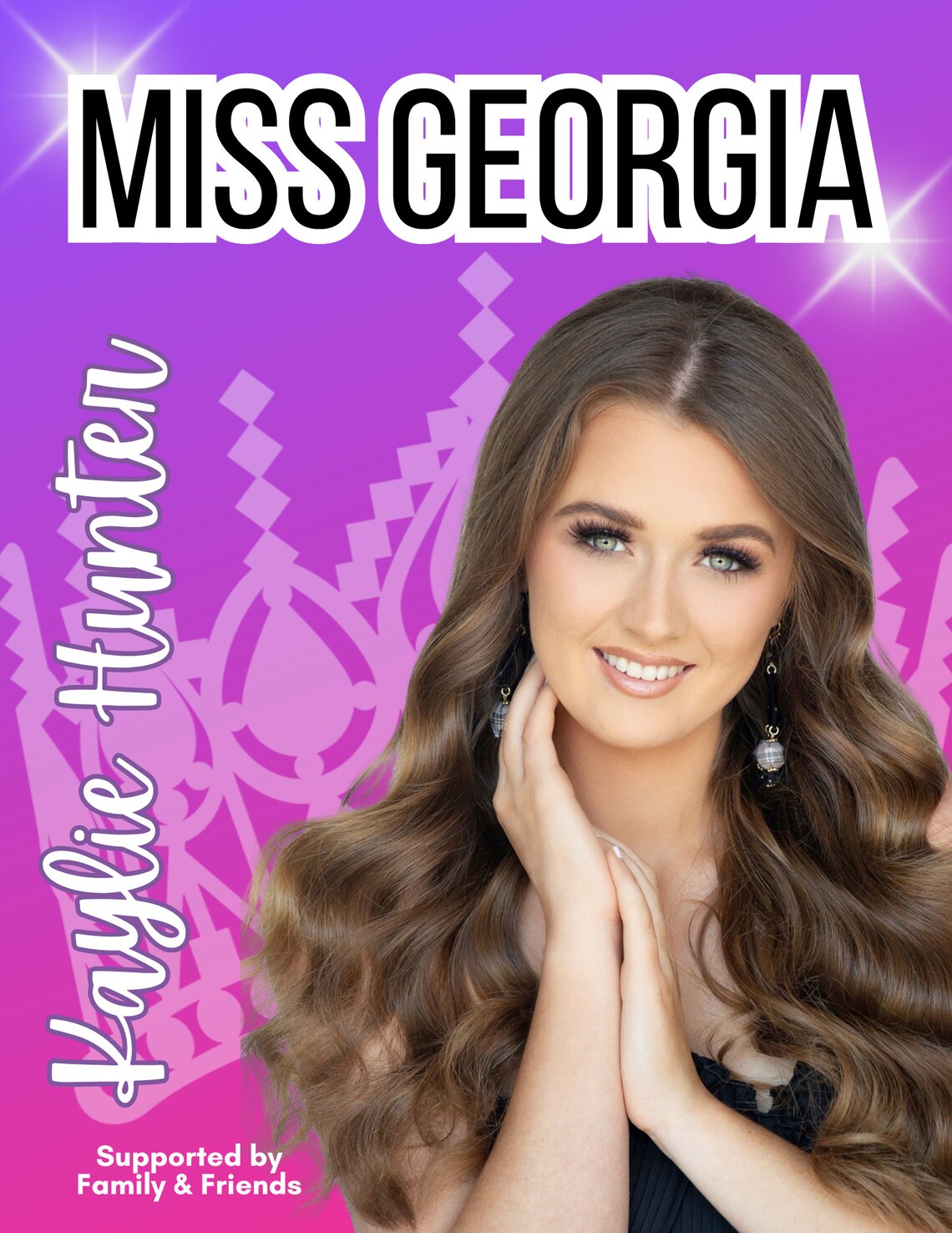 Custom Pageant Ad Pages, Pageant Program Book Page, Pageant Ad ...