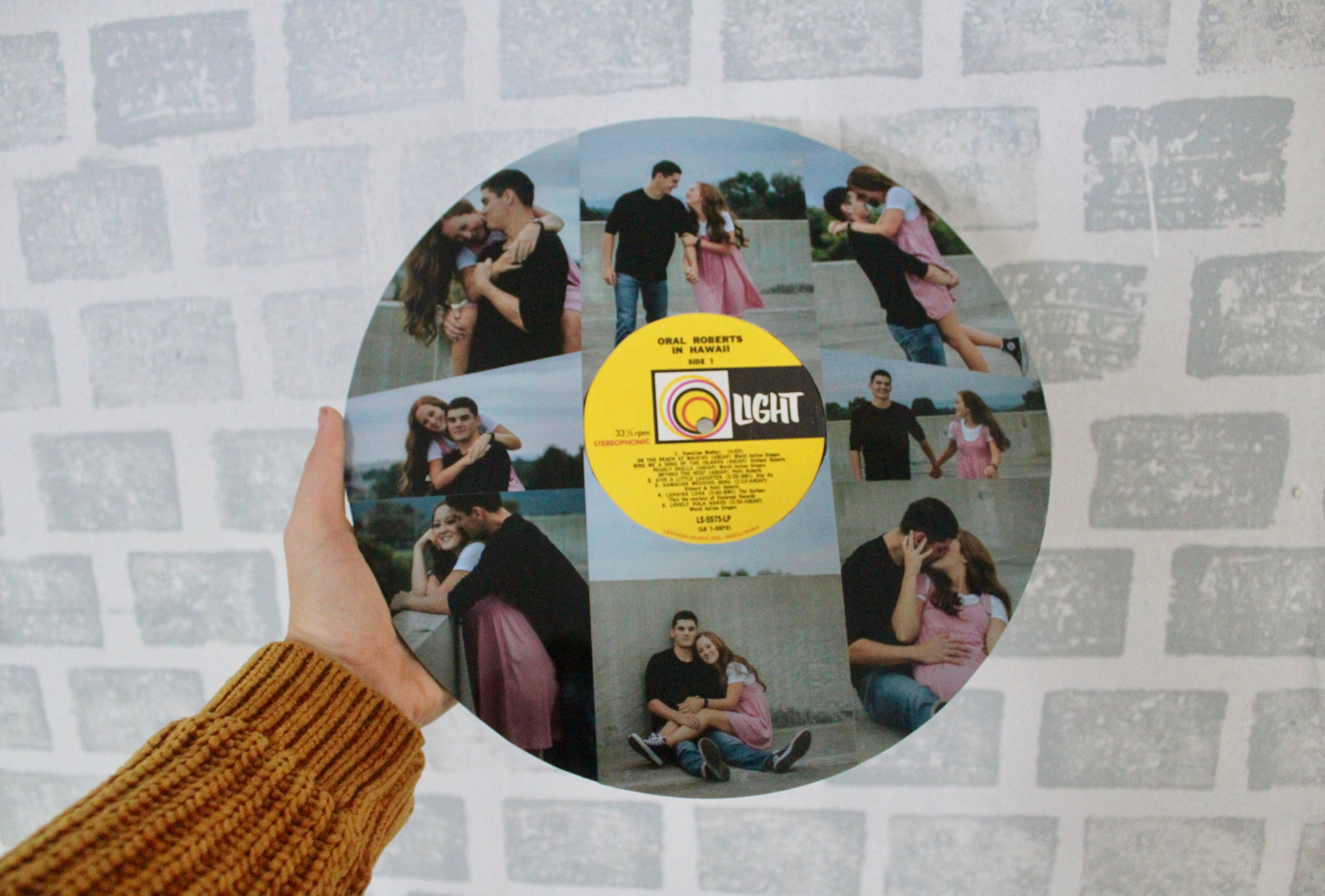 CUSTOM ORDER Vinyl Record Photo Collage Vintage Record - Etsy