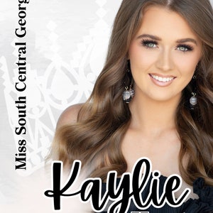 Custom Pageant Ad Pages, Pageant Program Book Page, Pageant Ad ...