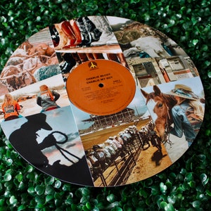 Western Cowgirl Rodeo Decor/ Custom Vinyl Records/ Personalized Family ...
