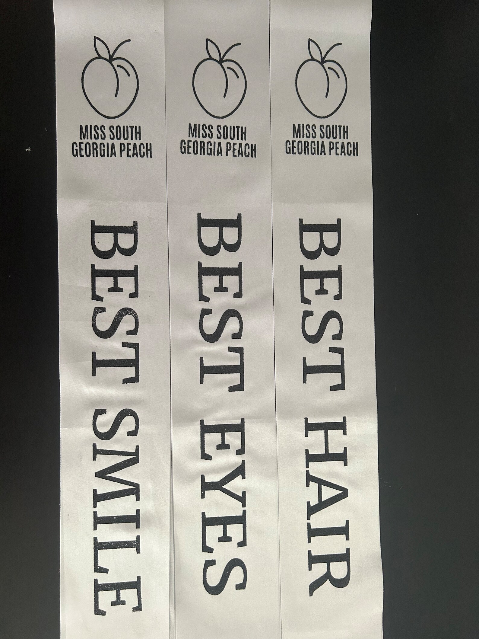 Custom Pageant Sashes, Satin Sashes, Pageant Sashes, Custom Sashes ...