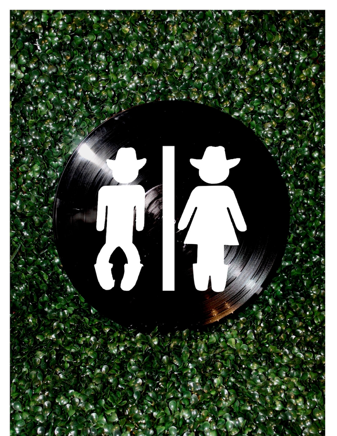 Western Bathroom Sign/rodeo Decor/ Personalized Wall Decor/ Vinyl ...