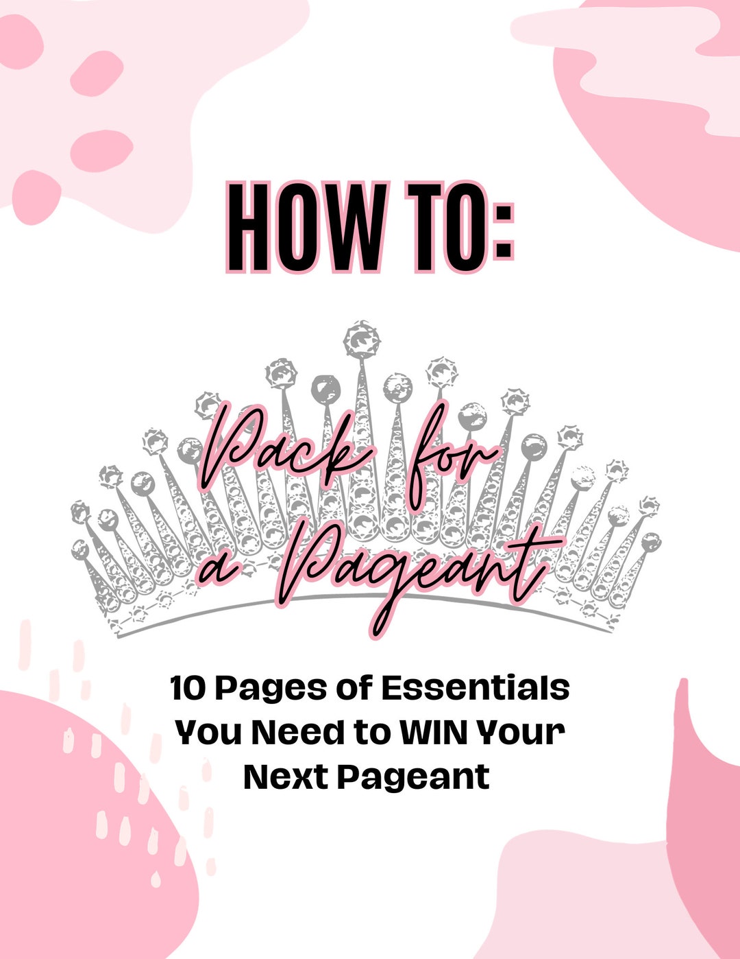 How to Pack for a Pageant, Guide to Pageant Packing,packing List ...