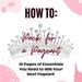 How to Pack for a Pageant, Guide to Pageant Packing,packing List ...