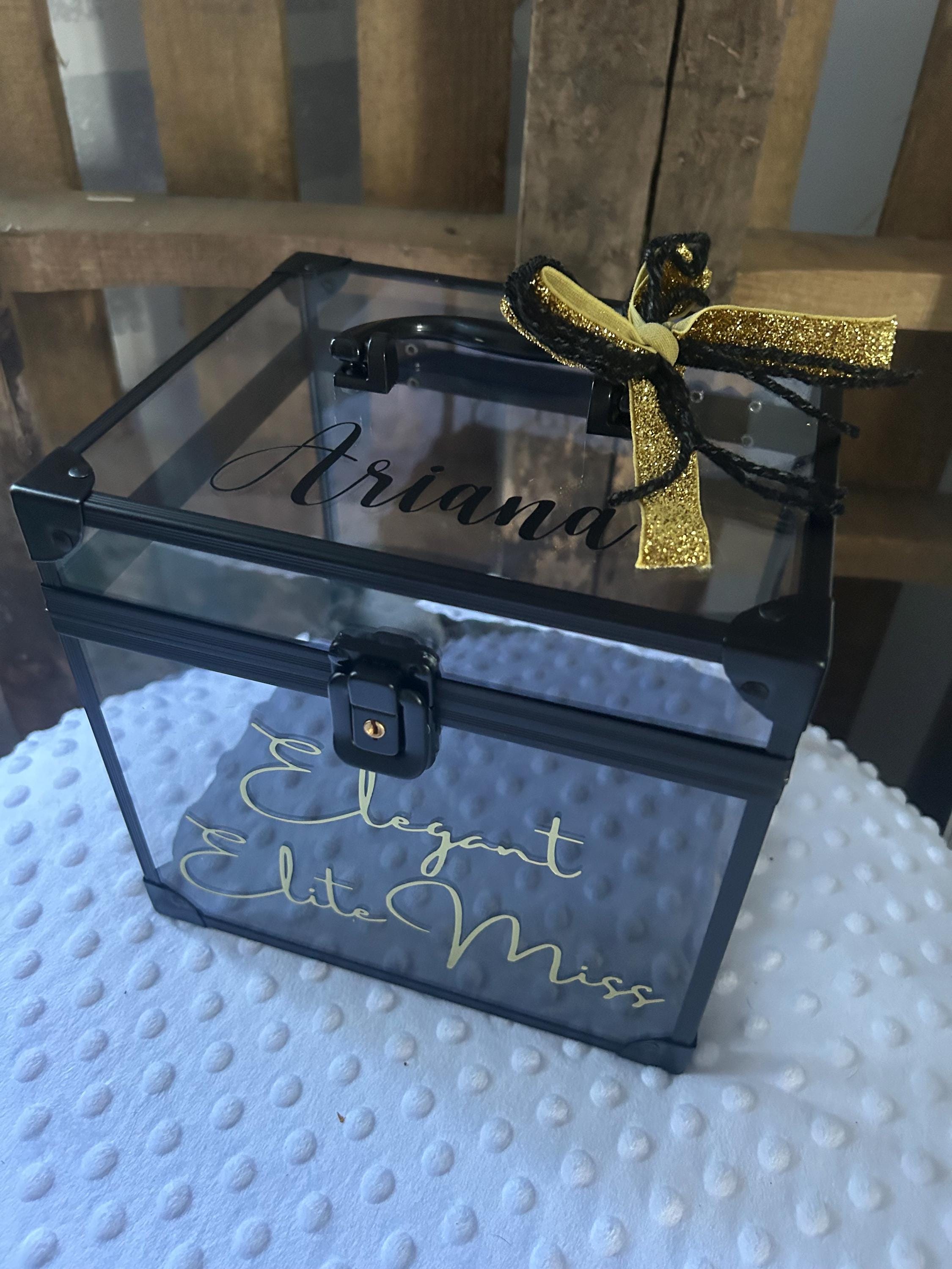Pageant Crown Box, Custom Titleholder Crown Box, Crown Box, Tiara Box ...