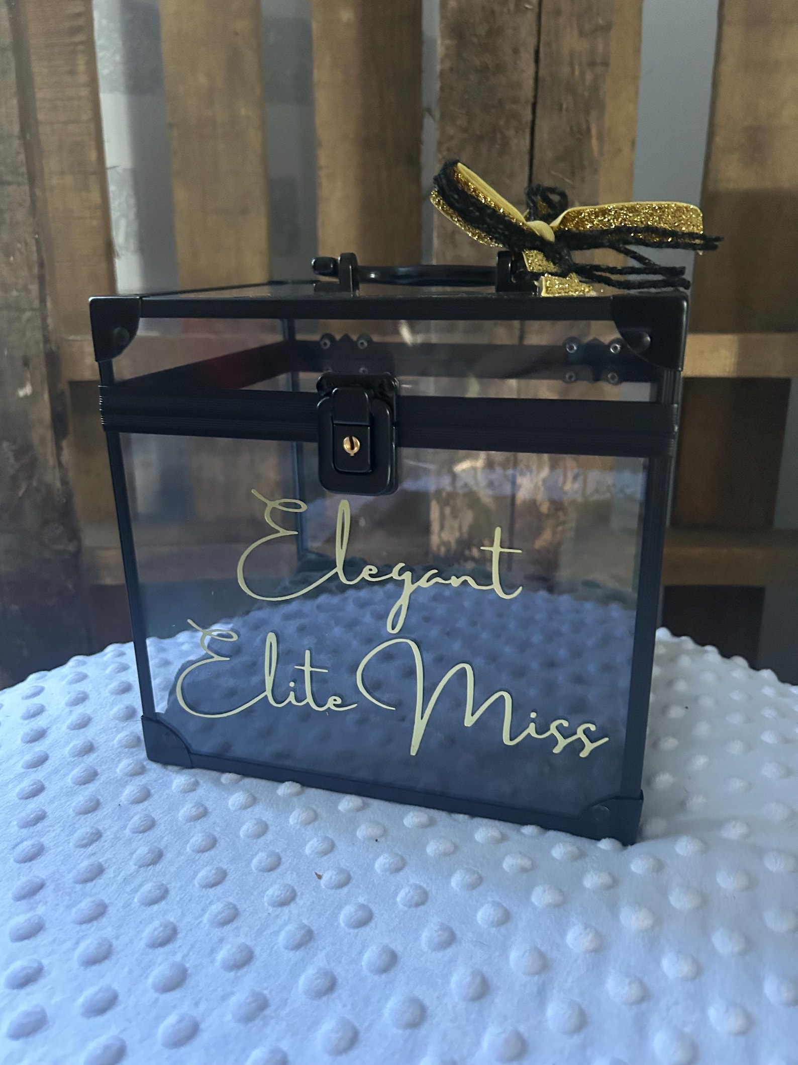 Pageant Crown Box, Custom Titleholder Crown Box, Crown Box, Tiara Box ...