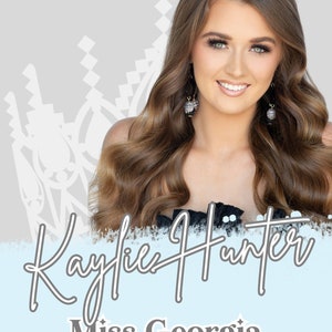 Custom Pageant Ad Pages, Pageant Program Book Page, Pageant Ad ...