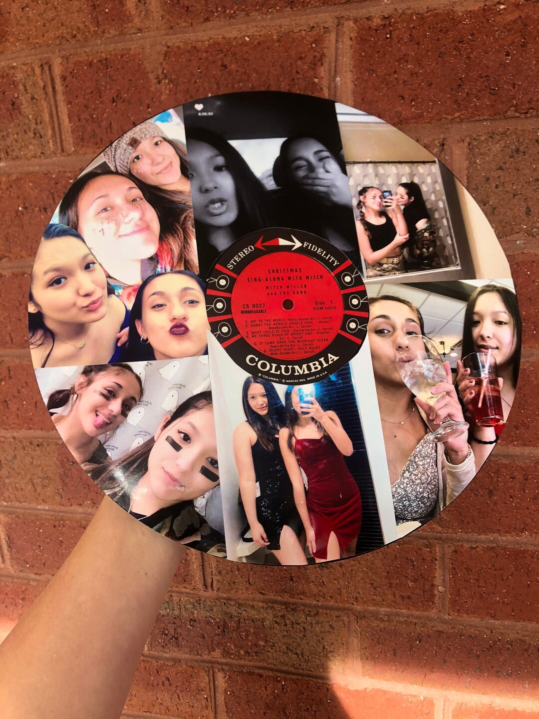 Custom Gift/ Custom Vinyl Records/ Personalized Family Wall - Etsy
