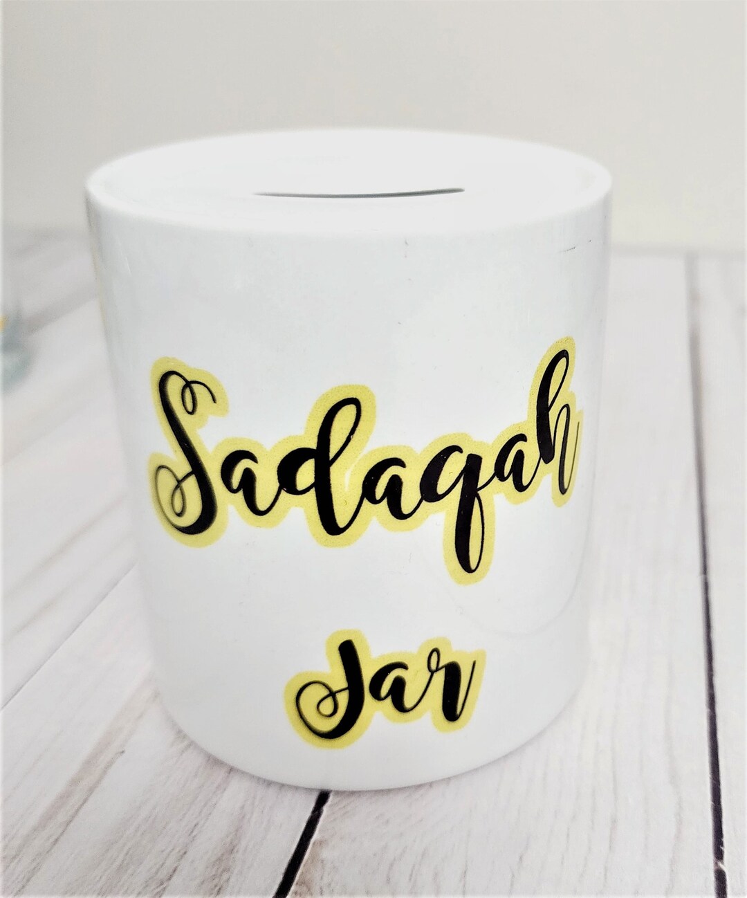 Sadaqa Jar Beautiful Hadith Written on It Money Jar Coin - Etsy