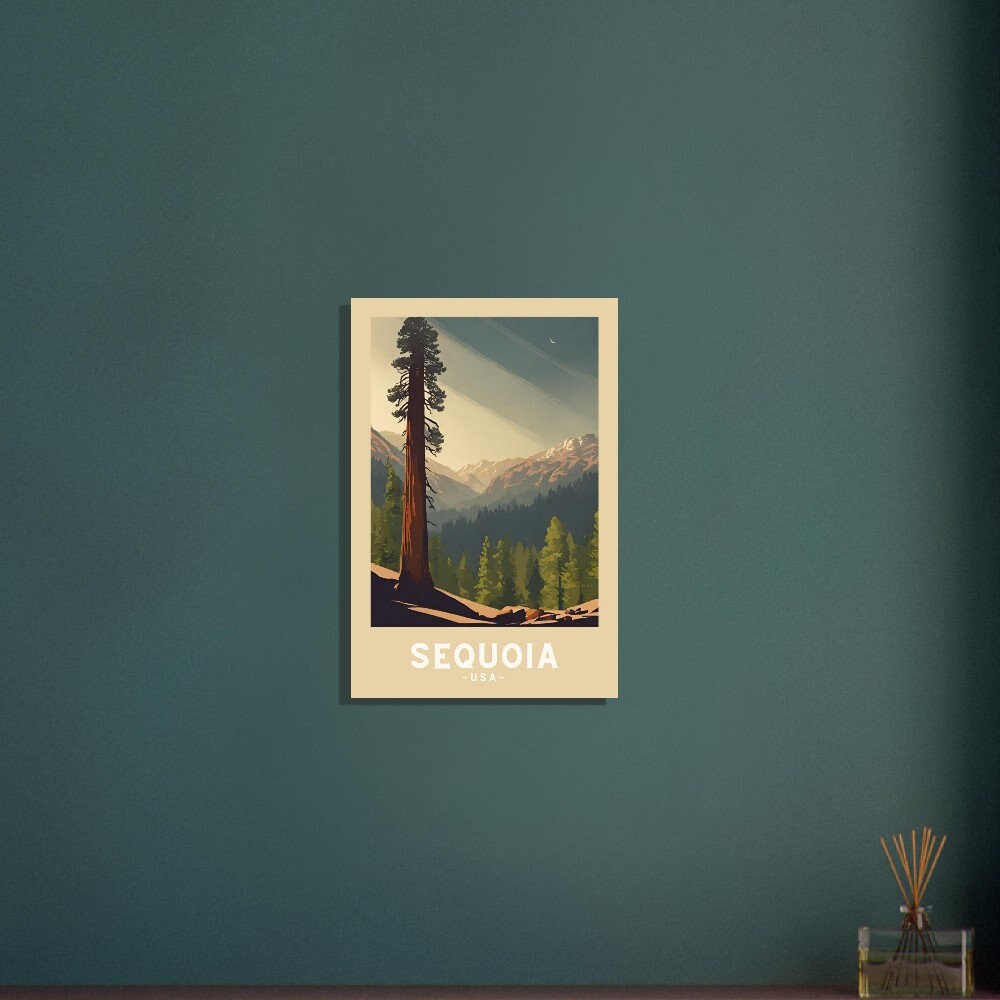 Sequoia Art, Sequoia Poster, Sequoia Canvas, Sequoia Prints, National ...