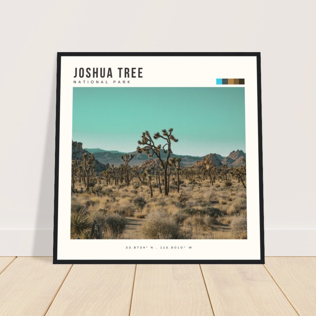 Joshua Tree Print Joshua Tree Poster Joshua Tree Wall Art - Etsy