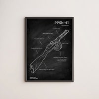 US Army M32 MGL Granatwerfer blueprint Poster Wanddeko - Etsy.de