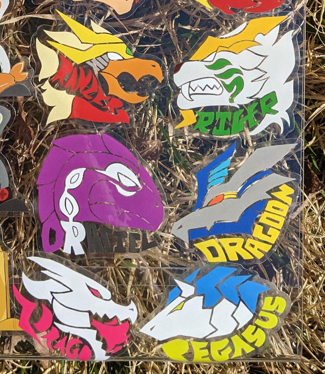 Beyblade Original Bit Beasts and Metal Fury Set of 6 Stickers/decals - Etsy