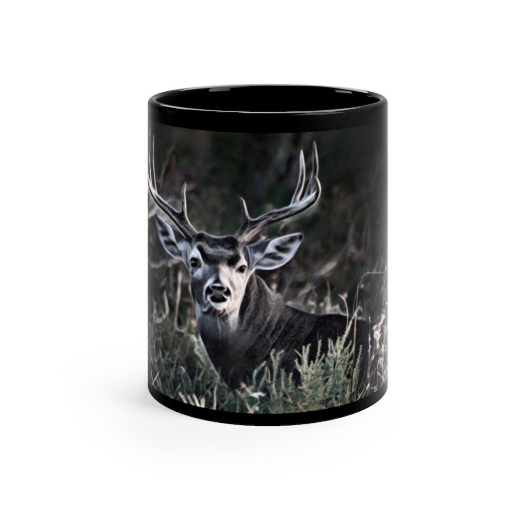 Whitetail Buck Coffee Mug 11oz - Etsy UK