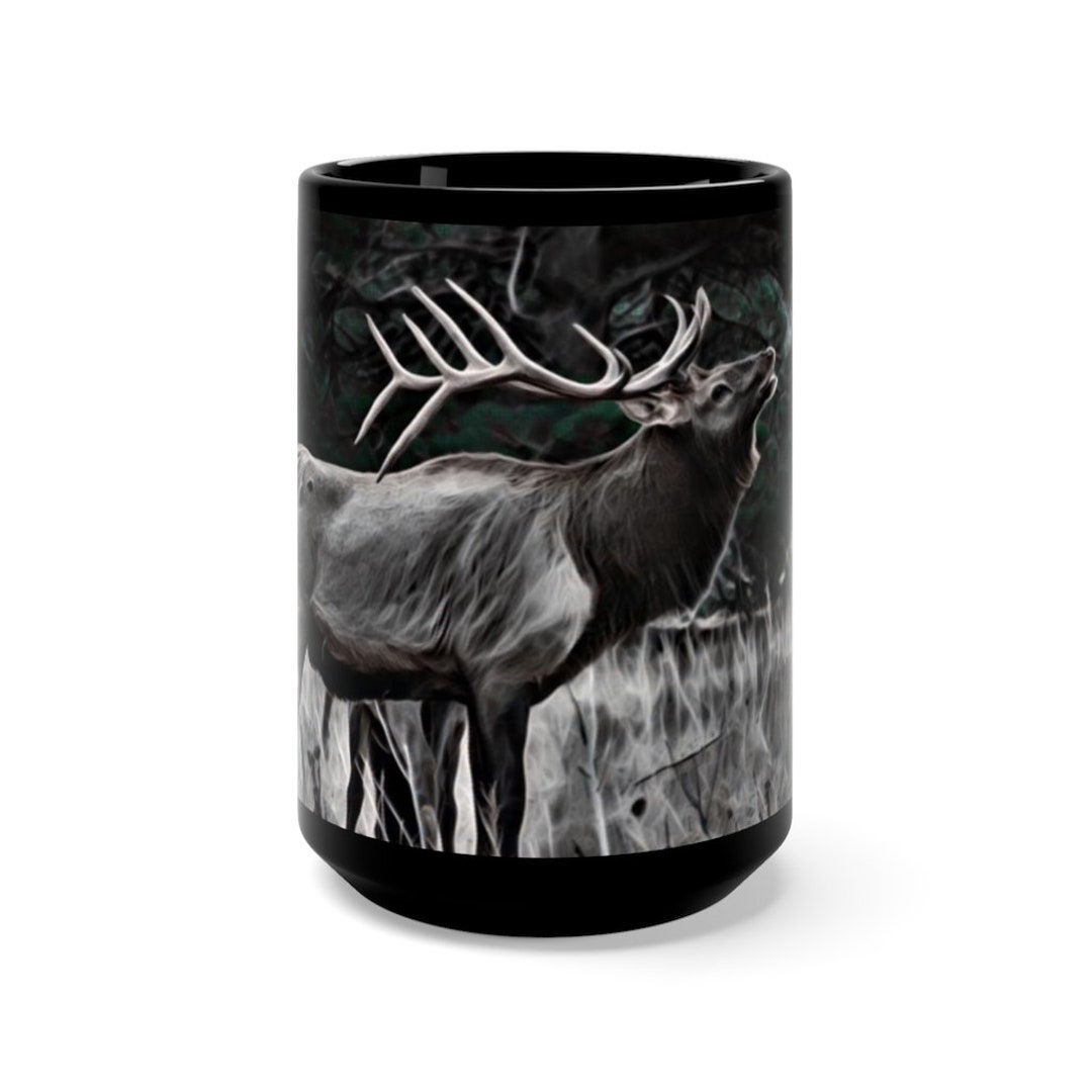 Bugling Bull Elk Coffee Mug 15oz - Etsy