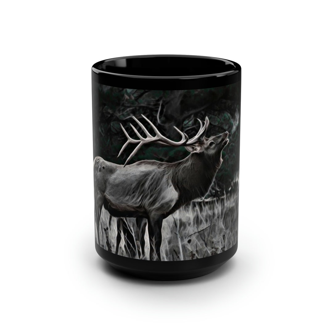 Bugling Bull Elk Coffee Mug 15oz - Etsy