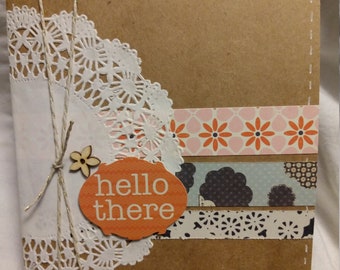 Hello There Card - Etsy