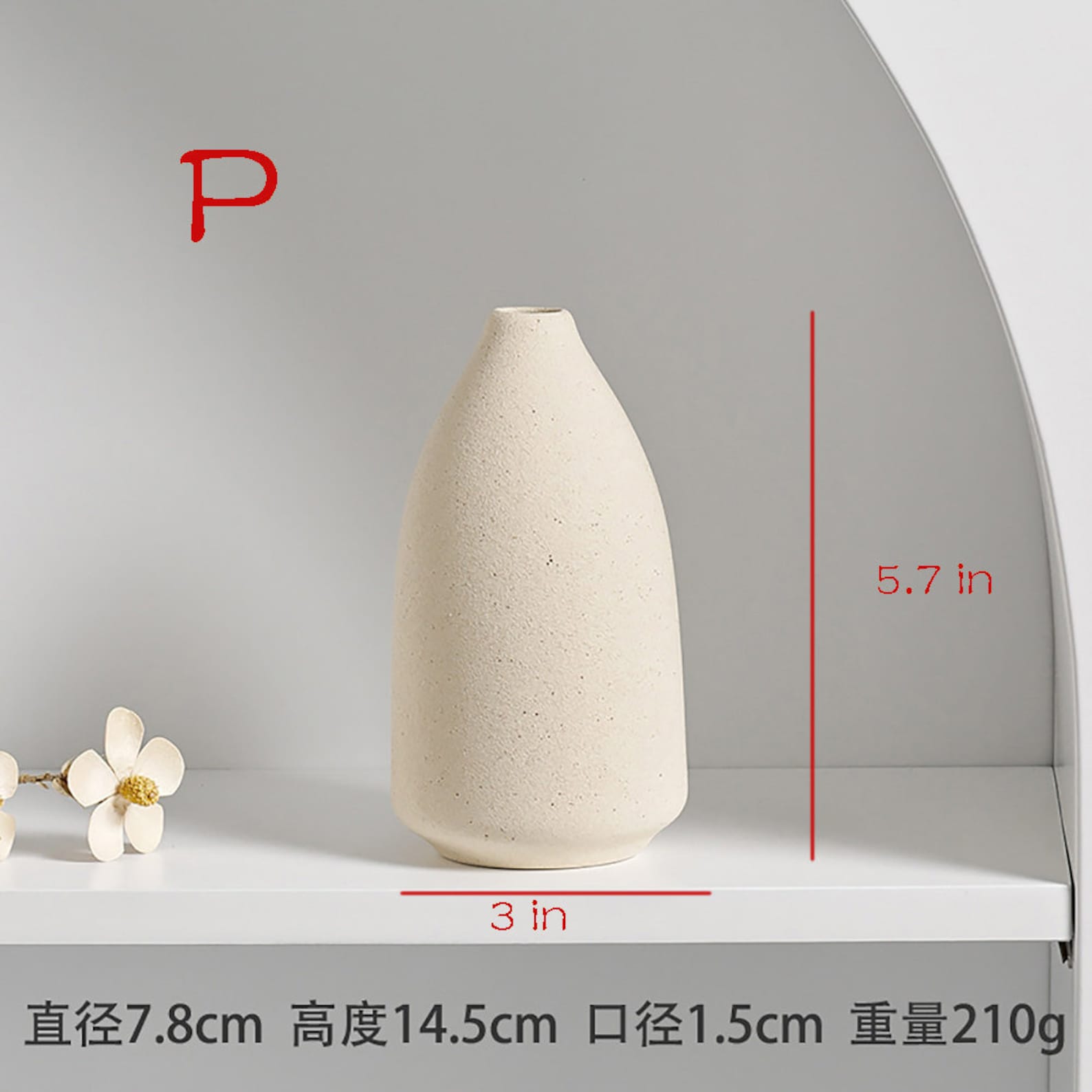 4 Style Ceramic Vase for Flowers Cute Ceramic Vase Small - Etsy