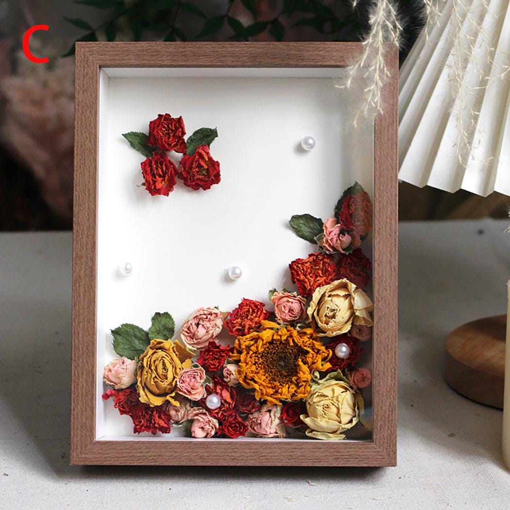 6 Types of Dried Flower Frame，dried Rose Frame，dried Flower Art，home ...