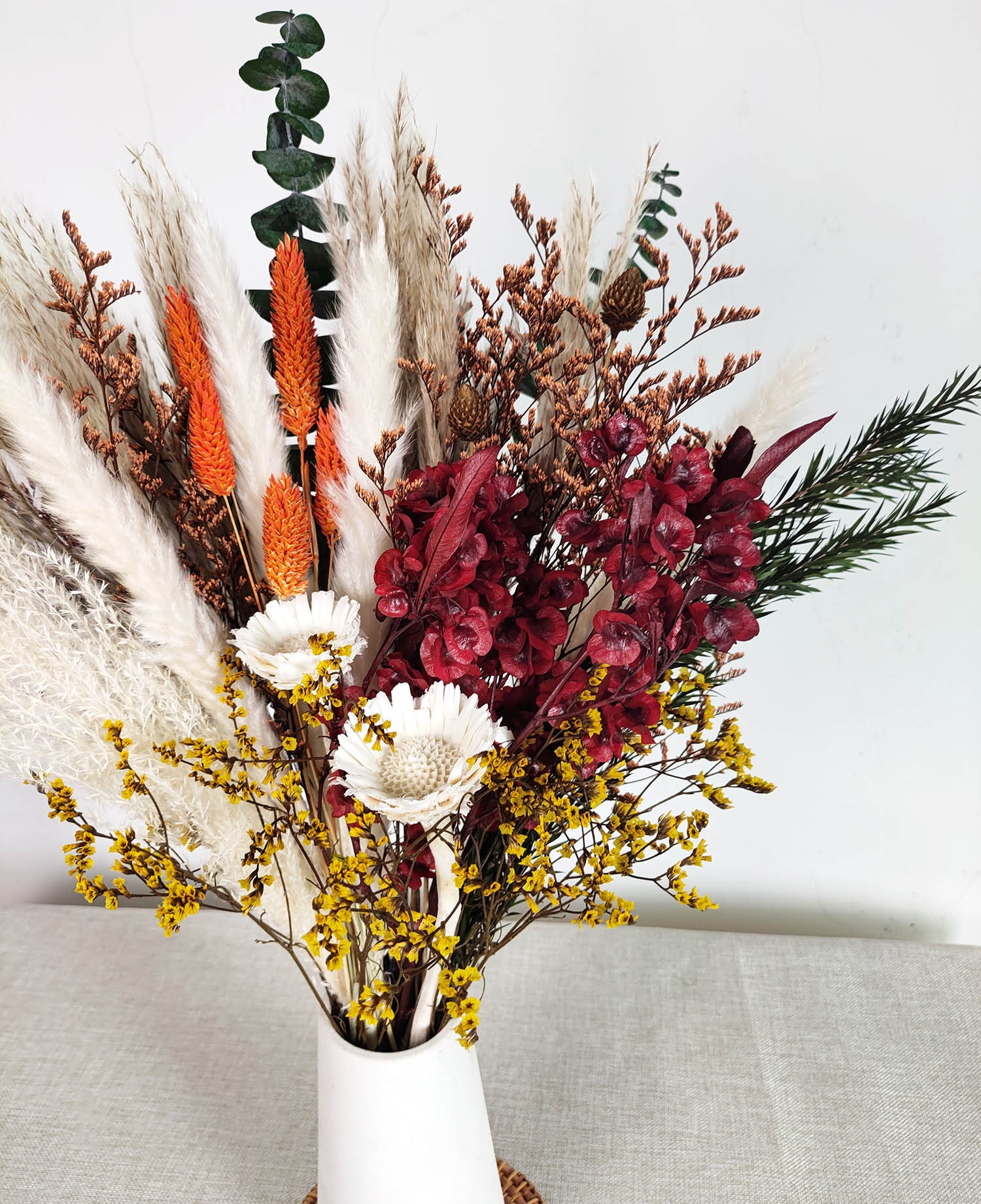 Dried Flower Bouquet Large natural Flowerdry Flower in - Etsy