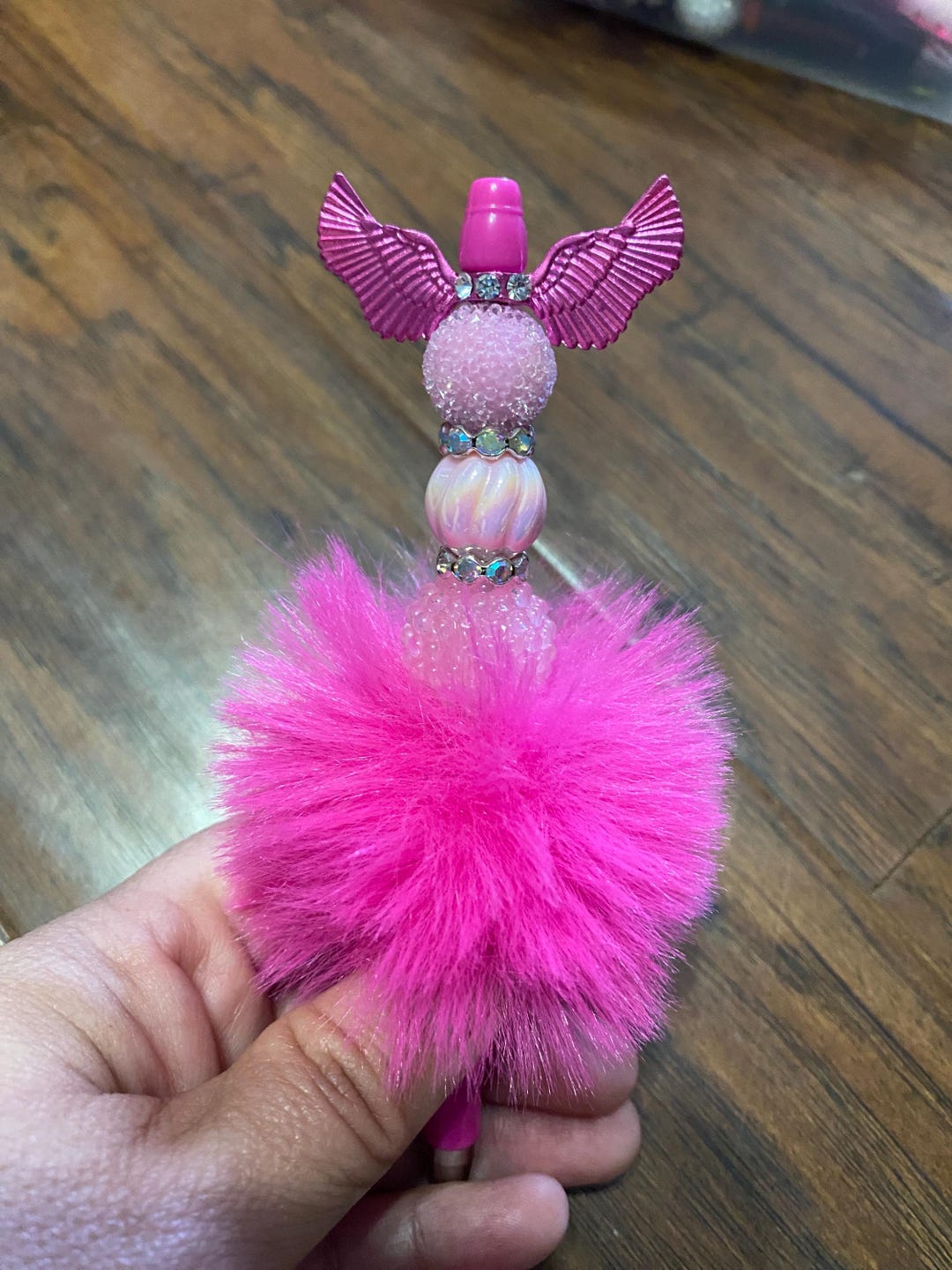 Angel Wings Pen Pink - Etsy