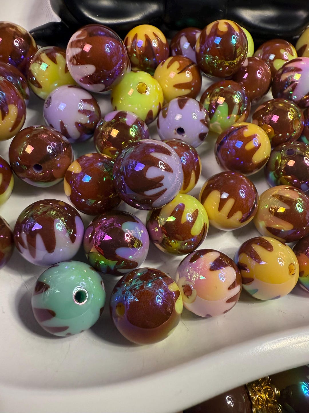 16mm Drip Beads / Mix Non Textured Drip Beads / Beads for Pens - Etsy