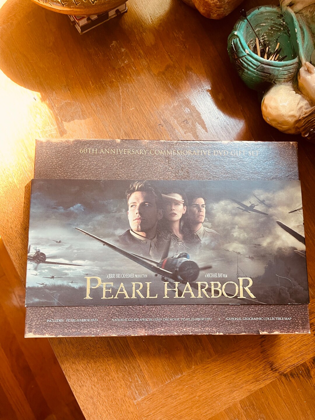Pearl Harbor DVD, 2001, 3-disc Set, Gift Set Widescreen Plus Commemorative Map, Vintage Dvd Sets ...