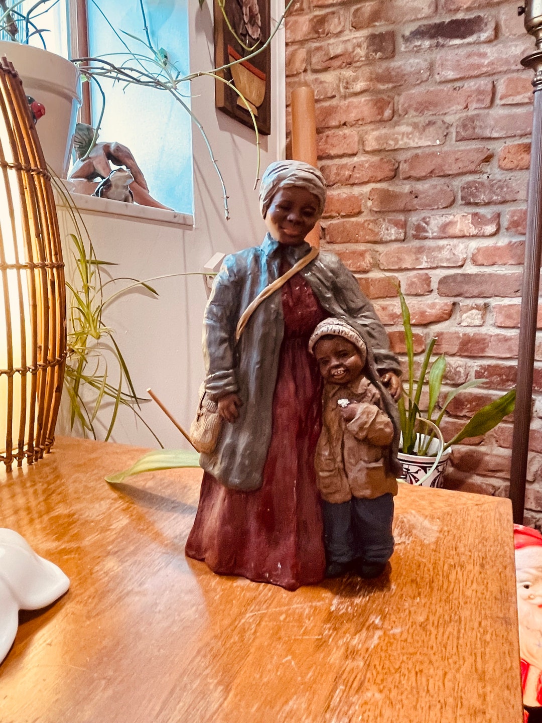 Miss Martha Holcomb Harriet Tubman and Daniel Figurine All Gods ...