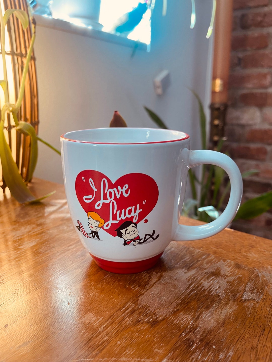 Rare 2002 CBS I LOVE LUCY Retro Cartoon Mug, Vintage 2000s Mugs, I Love ...
