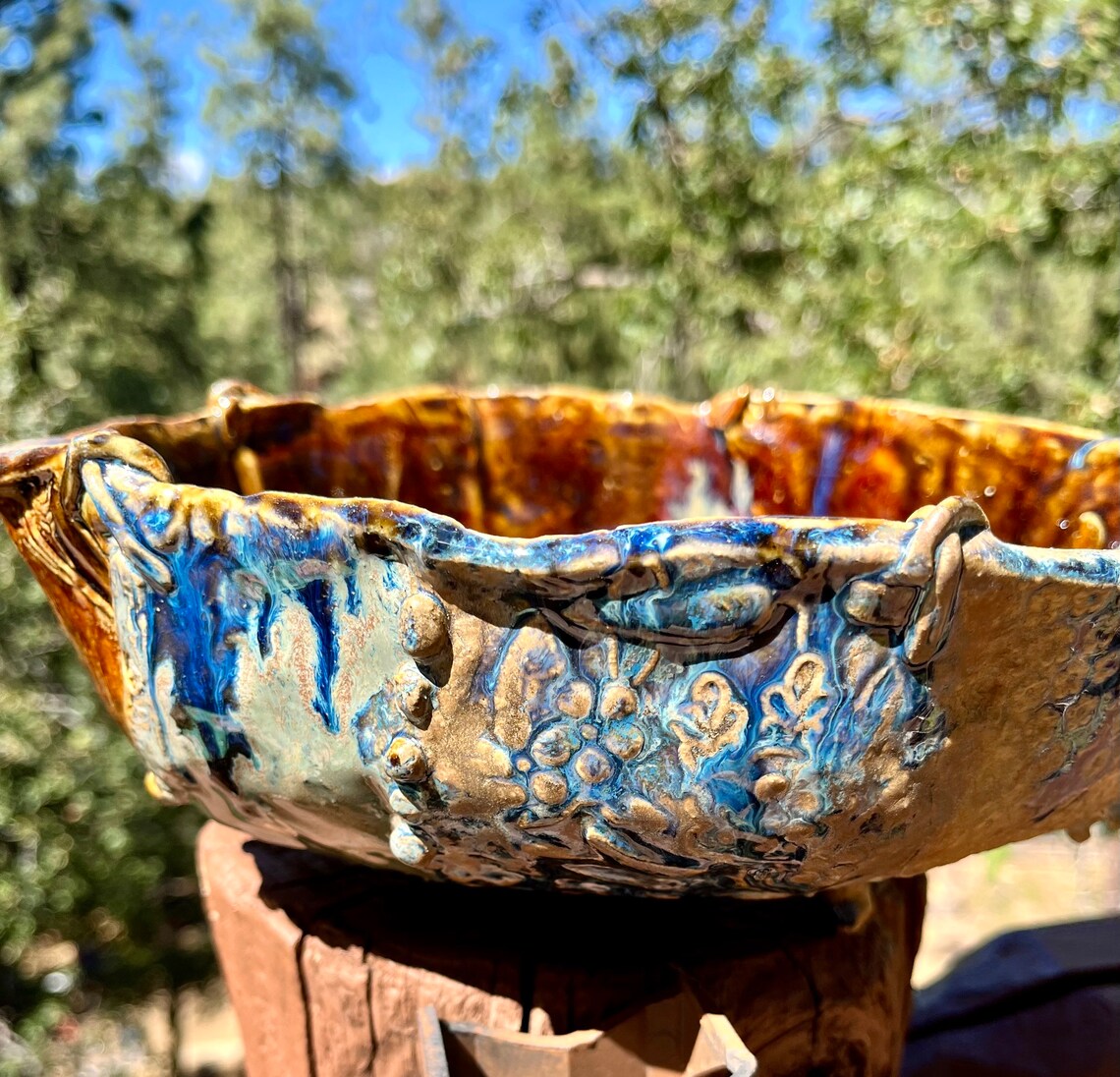 Pottery Bowl Arties Story Bowl Spirit Bowl Vibes Lite Weight Fruit Bowl ...