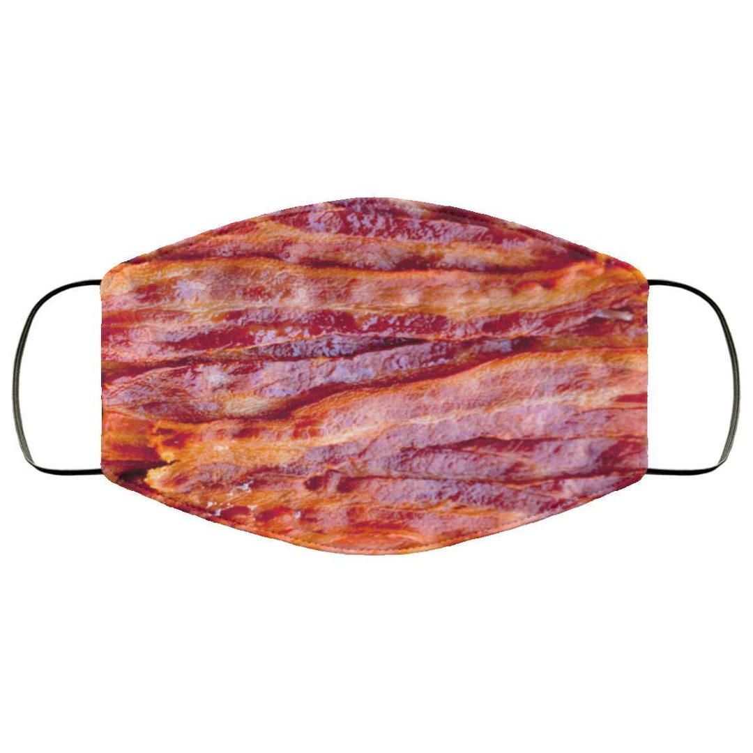 Bacon Face Mask Adult & Kids Mask Breakfast Meat Face Masks Anti ...