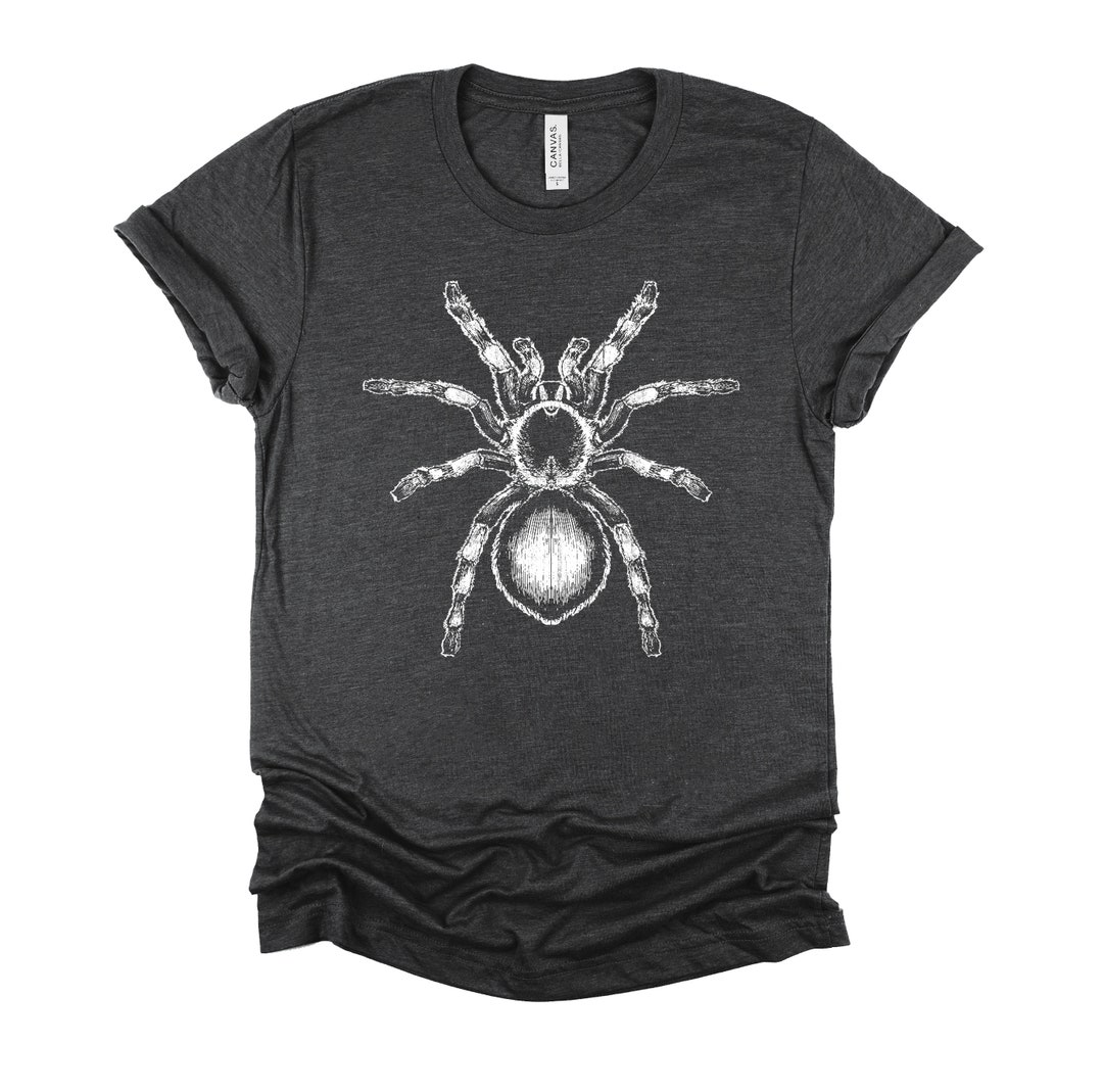 Tarantula Spider Shirt, Arachnid Tshirt, Animal Print I Love Spiders T ...