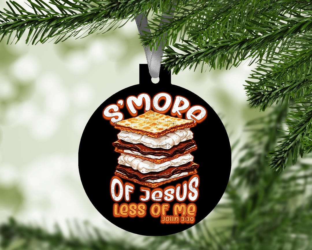 Smore of Jesus / Smores Ornament / Christmas Decor / Christmas Gift ...