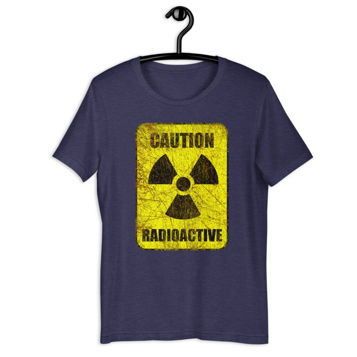 Caution Radioactive Tshirt Radiation Symbol Shirt Hazard | Etsy