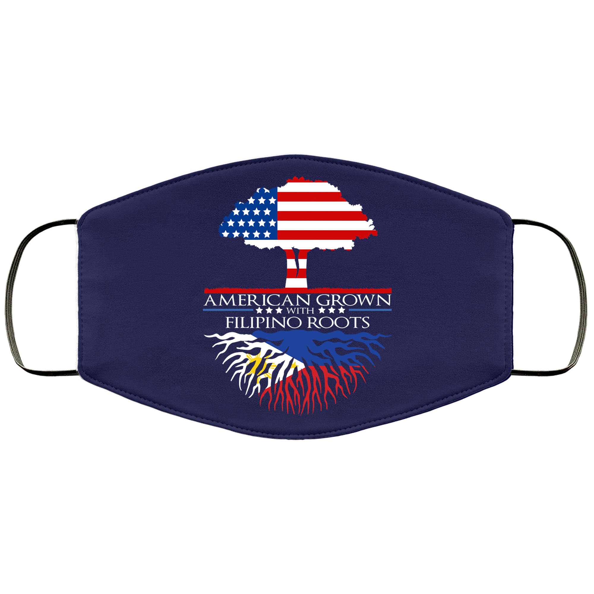 American Grown Filipino Roots Face Mask Adult & Kids Mask Pinoy ...